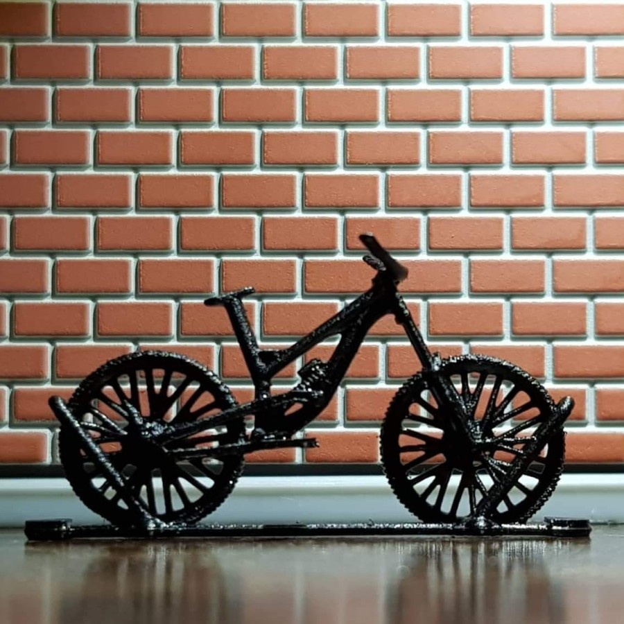 Jual Clasikshop Models Sepeda Gunung Dan Roof Rack Skala 1 64 Mountain ...