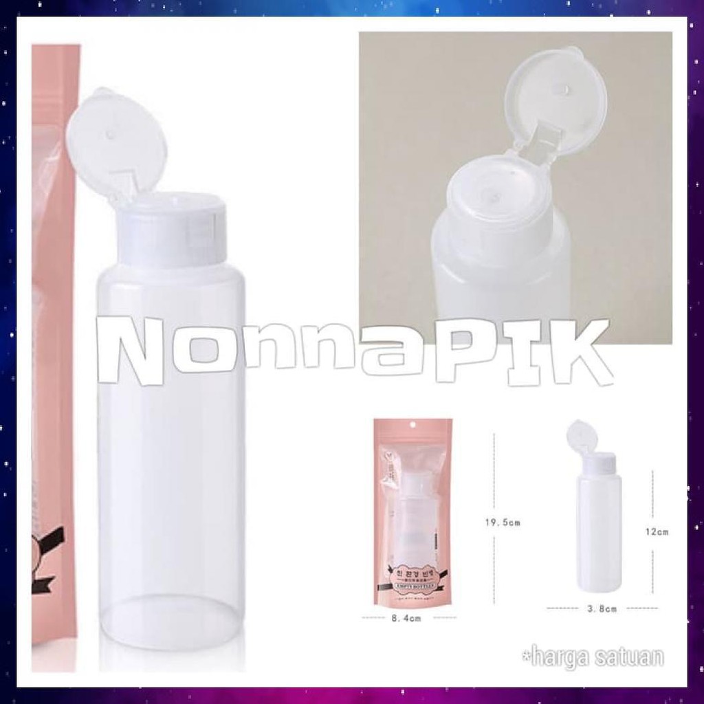 Jual Botol Tube Plastik 100 Ml Untuk Cream / Lotion / Serum | Shopee ...
