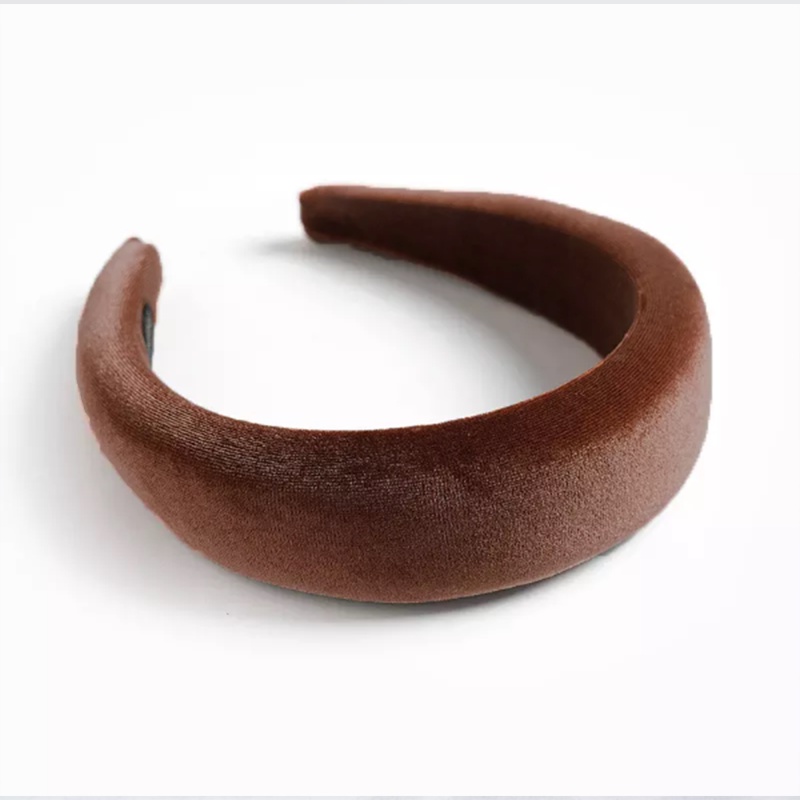 Jual PREMIUM Bando Tebal Korea Empuk 4CM Bahan Velvet Bludru - Bandana ...