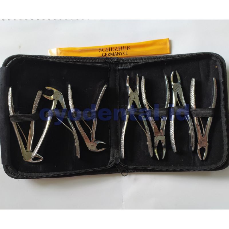 Jual Dental tang cabut gigi anak kit instrument tang cabut pedo set ...