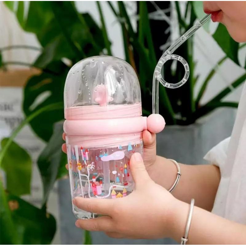 Jual Botol air lumba air mancur Botol air minum anak unik 250ml ...