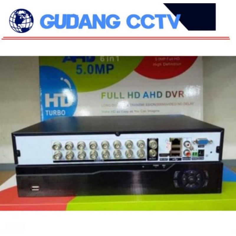 Jual DVR 16CH Xmeye Decoder 16 Channel / 16CH 5MP Harga Murah Meriah ...