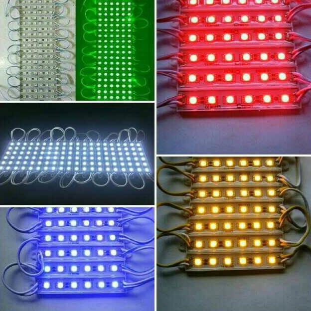 Jual LED Strip Module 6 Titik Mata Modul 12V 12 V Volt SMD 5050 ...