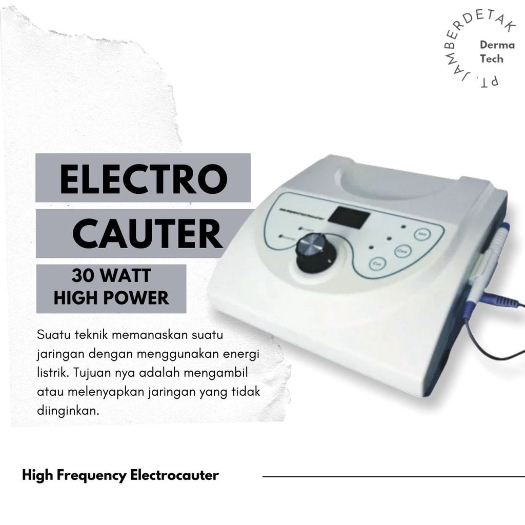 Jual electro cauter 30 watt high power soft cautery hilangkan skin tag ...