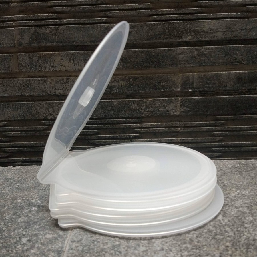 Jual Tempat CD / DVD Case Kerang Casing Oval Bulat Plastik | Shopee ...