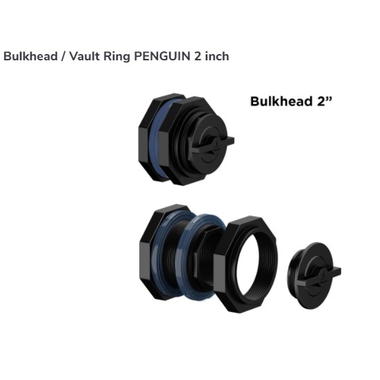 Jual Bulkhead / Vault Ring PENGUIN 2 inch | Shopee Indonesia