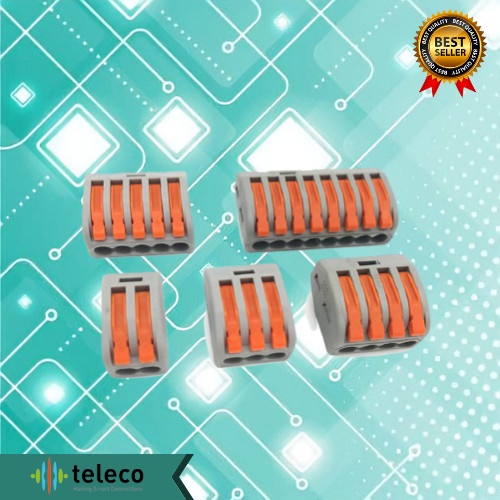 Jual PCT 212 213 214 215 218 Konektor Sambung Kabel 2 3 4 5 8 Pin | Shopee Indonesia