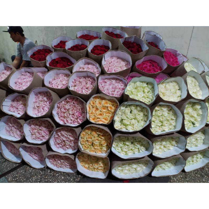 Jual BUNGA MAWAR POTONG ASLI - Bunga Mawar Potong Segar - Bunga Bandung ...