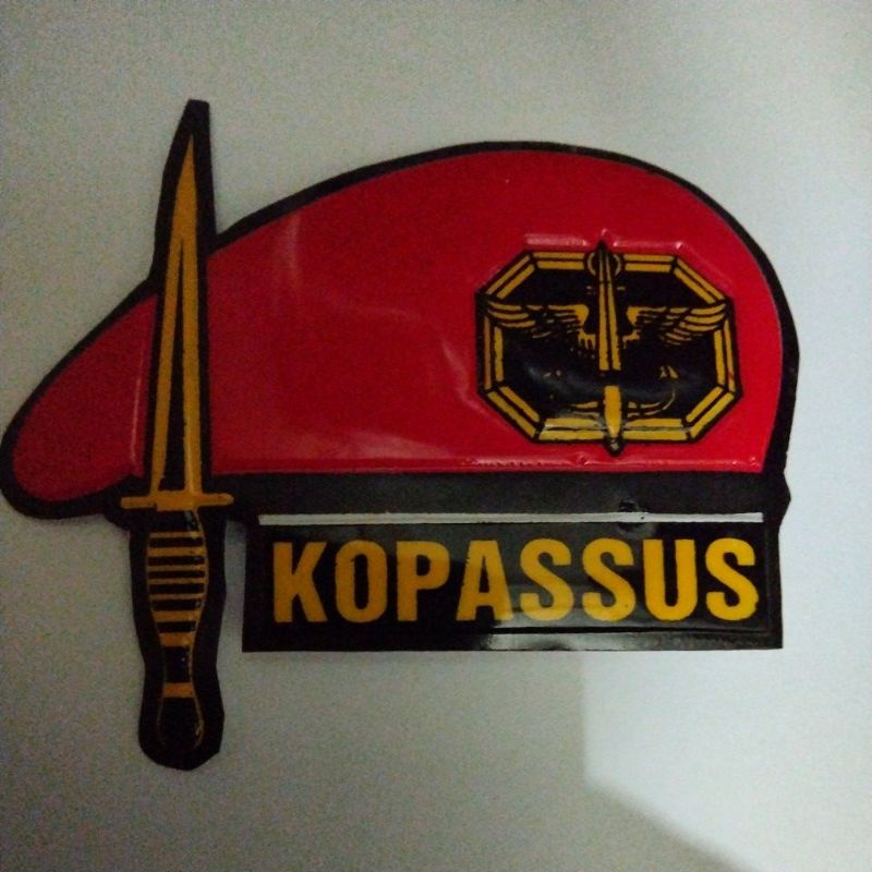 Jual Stiker Kopassus Stiker Embos Kopassus Shopee Indonesia