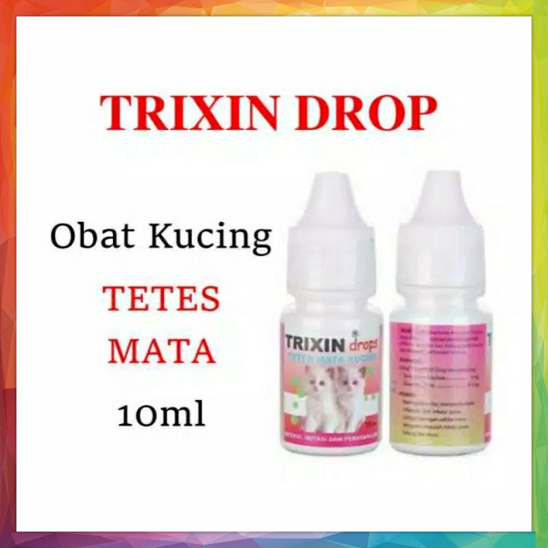 Jual TRIXIN DROP - Obat Tetes Mata Hidung Kucing Cat Kitten Anti ...