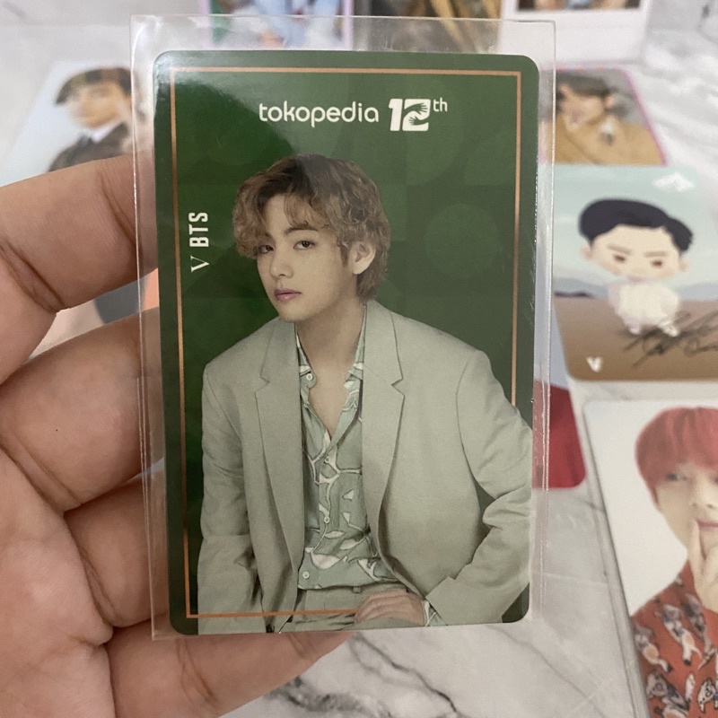 Jual BTS V Taehyung photocard little wishes dicon 101 goes on zoom ...