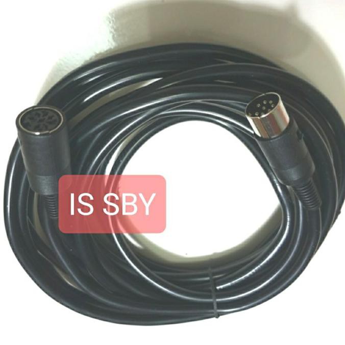 Jual Kabel Microphone Conference Original Male Female 8 Pin Bagus - 5 ...