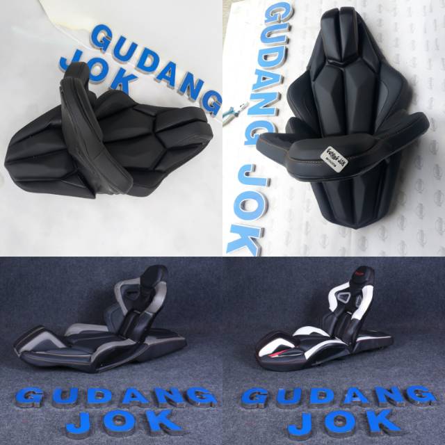 Jual Jok PCX CBU 2016 2017 Evo super comfort Mbtech putih hitam ...