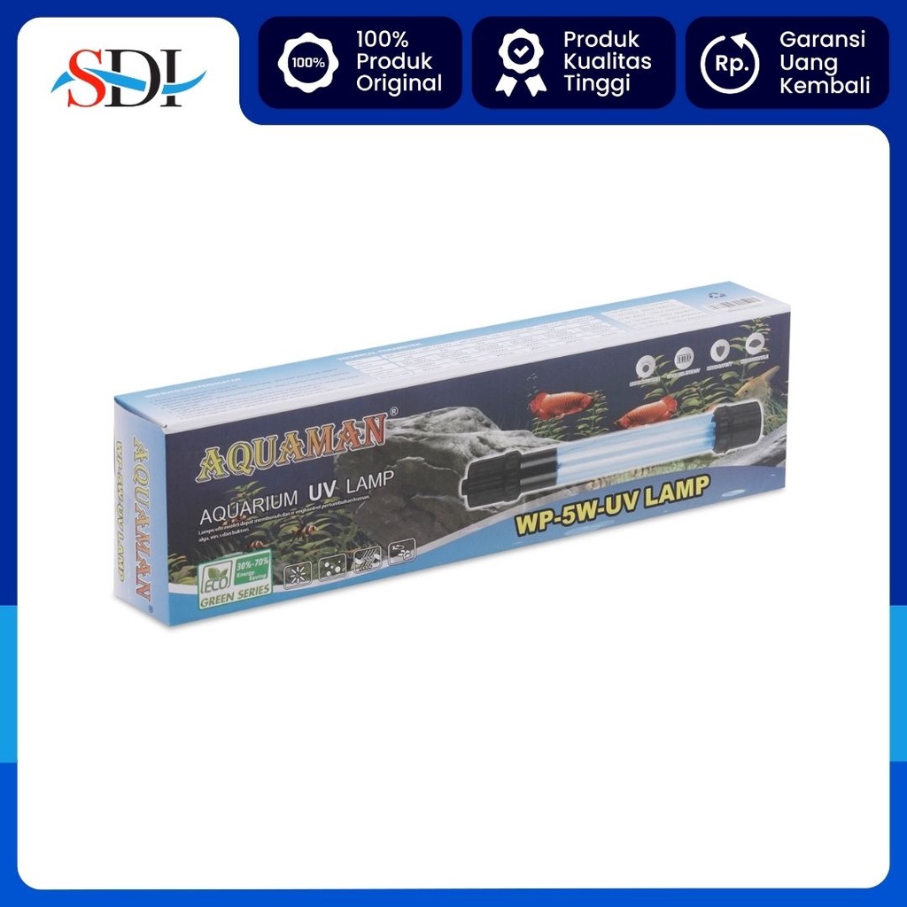 Jual LAMPU UV AQUAMAN WP UV 5 W | Shopee Indonesia
