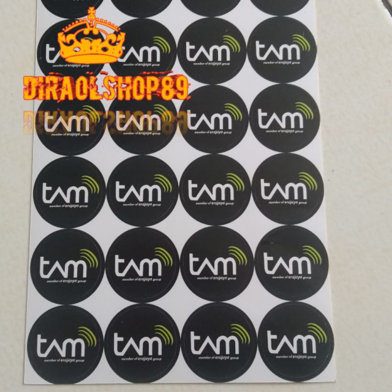 Jual stiker tam | Shopee Indonesia