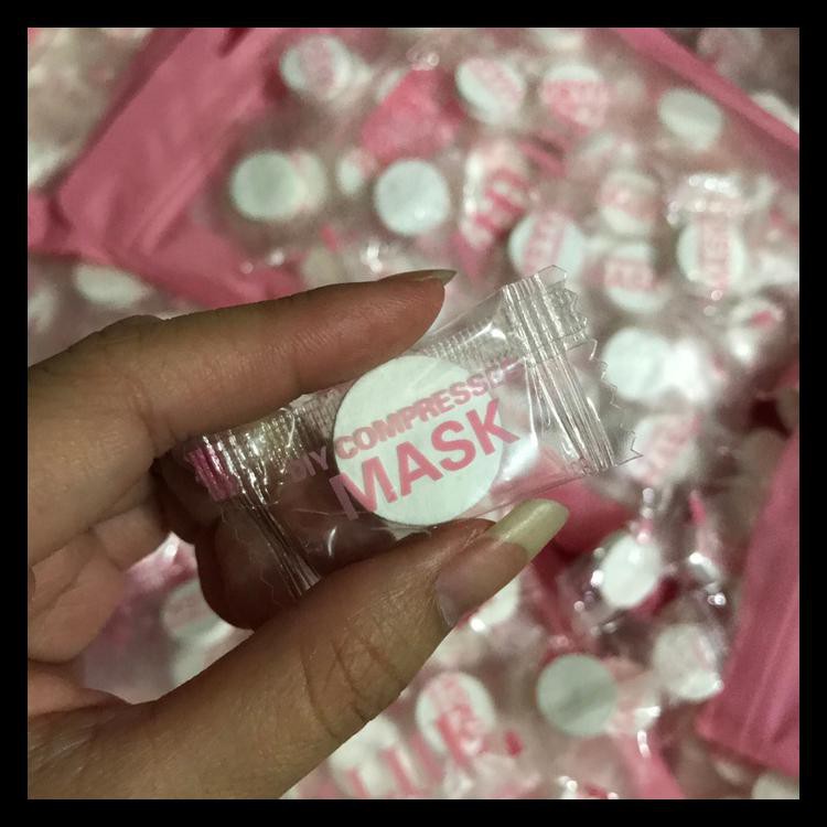 Jual Indonesia Fresh 2020 Compressed Paper Mask Sheet / Tablet Mask ...