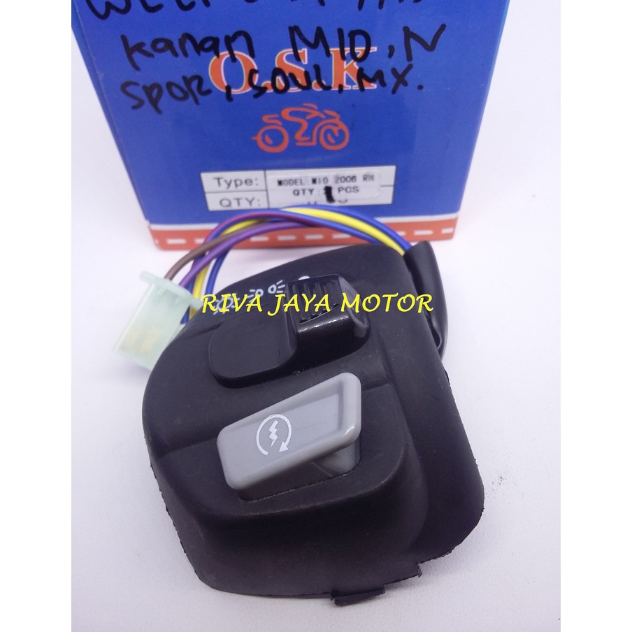 Jual HANDLE SWITCH / SAKLAR KANAN ON OFF LAMPU MIO SOUL, XEON, SOUL GT ...
