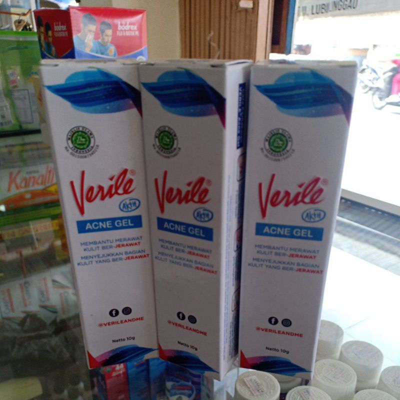 Jual Verile acne gel 10g | Shopee Indonesia
