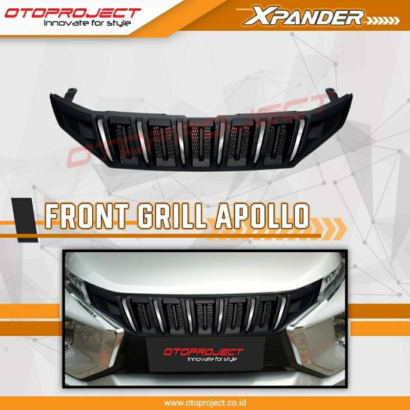 Jual Front Grill Mitsubishi Xpander Apollo Otoproject Premium Quality ...