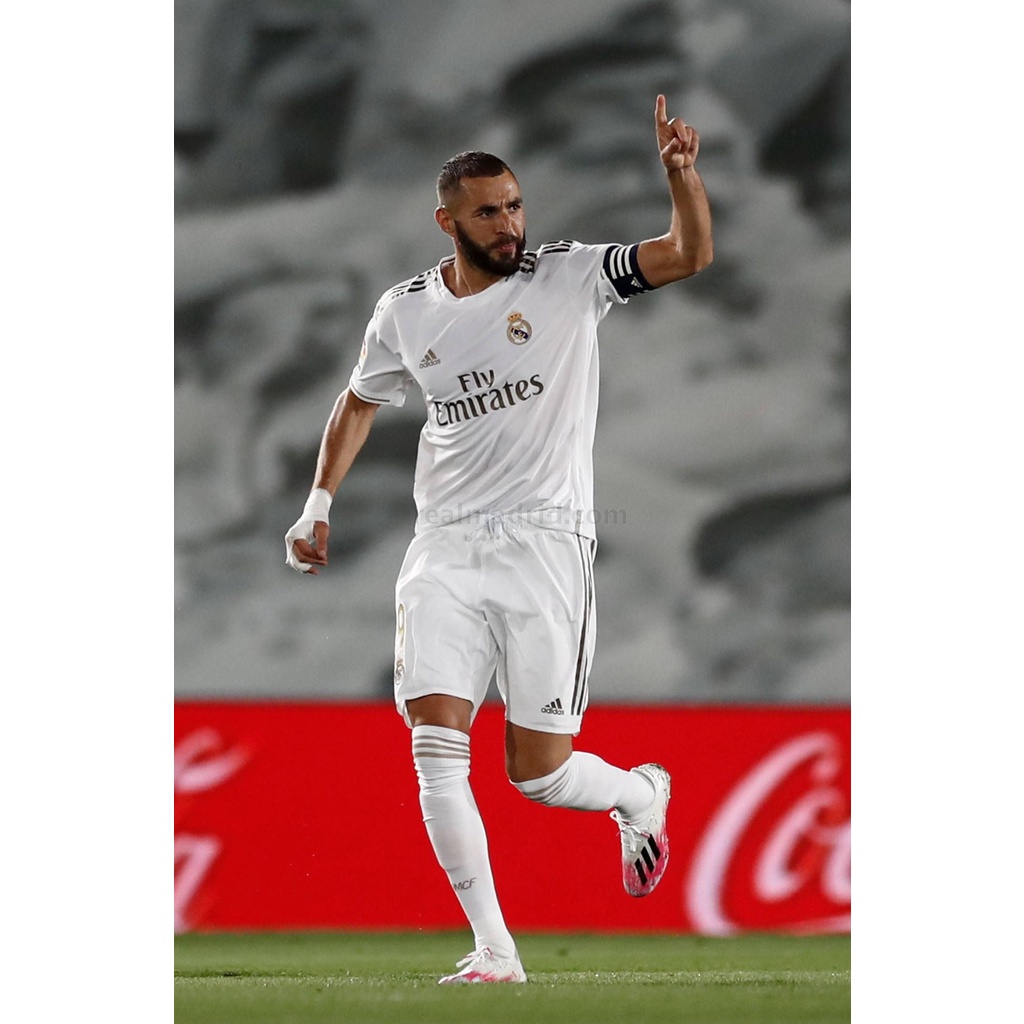 Jual POSTER KARIM BENZEMA REAL MADRID TERBARU AP 310 32X47 | Shopee ...