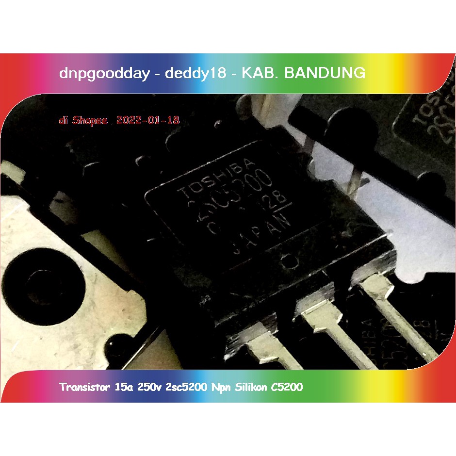 Jual Transistor 15a 250v 2sc5200 Npn Silikon C5200 | Shopee Indonesia