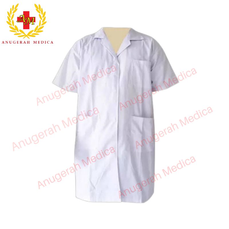 Jual Jas Laboratorium Lengan Pendek Jas Lab | Shopee Indonesia