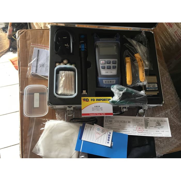 Jual CATV / FTTH Tool Kit Set FIBER OPTIK/FIBER OPTIC/ADAPTOR/ADAPTER ...