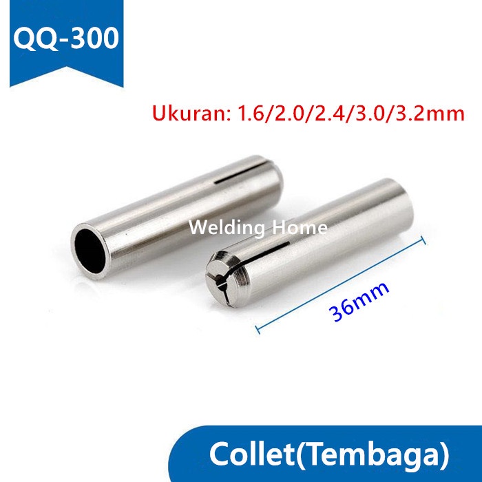 Jual 5PCS QQ-300 Tig Argon Las Welding Torch Head Collet Body Long Back Cap QQ300 Keramik Switch ...