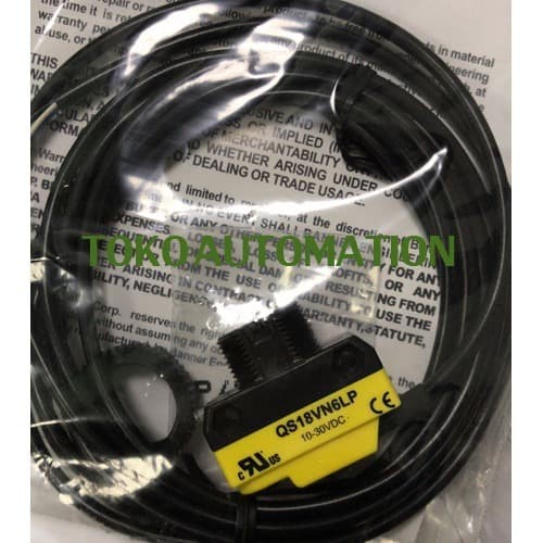 Jual QS18VN6LP NPN Photoelectric Sensor Banner QS18 3.5m 10V to 30V DC ...