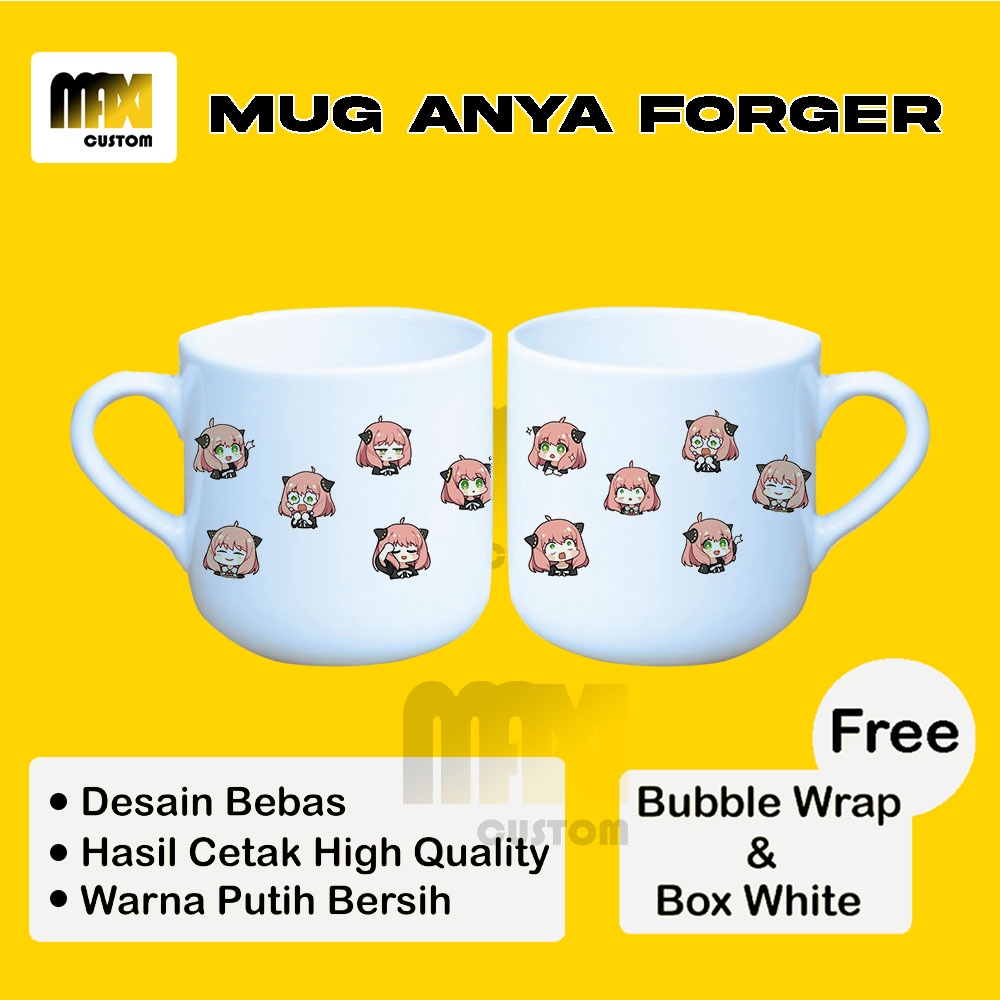 Jual MUG ANYA FORGER / SPY X FAMILY / ANYA (MUG tea) (MUG CUSTOM) (MUG ...