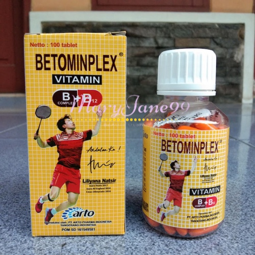 Jual BETOMINPLEX / VITAMIN B COMPLEX + B12 / VITAMIN B COMPLEX ISI 100 ...