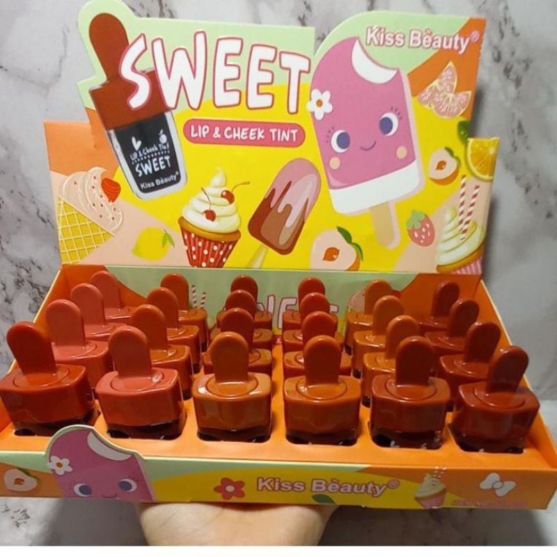Jual Lip And Cheek Tint Sweet Kiss Beauty Shopee Indonesia