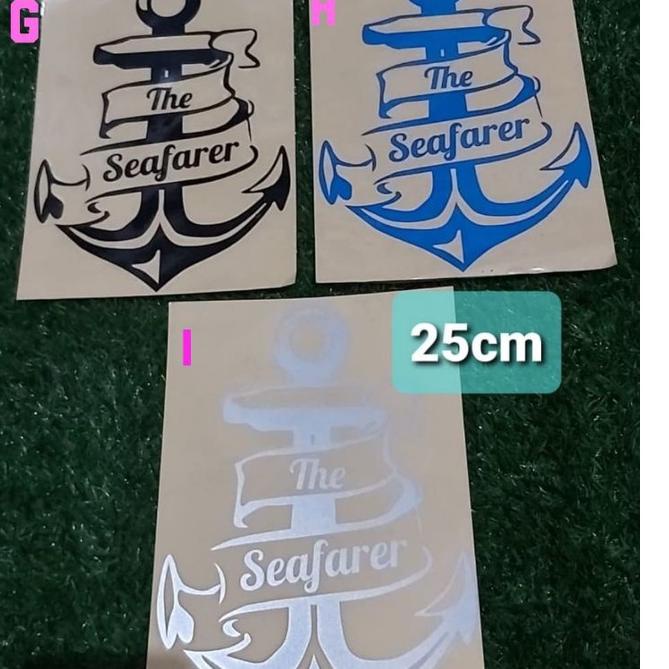 Jual (atxx -84) STIKER JANGKAR MENYALA STIKER MOBIL JANGKAR STIKER ...