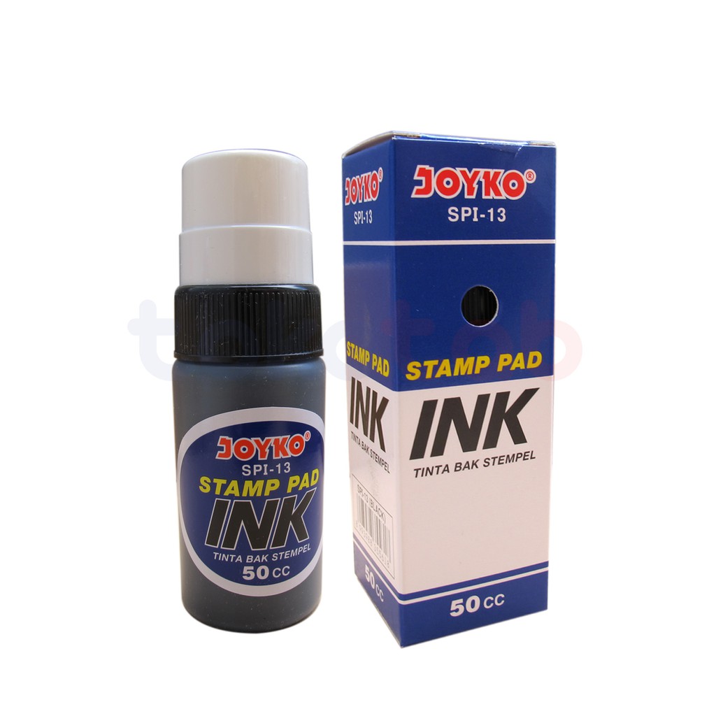 Jual Tinta Stempel JOYKO 50cc Ink SPI-12 (Merah Biru Hitam Ungu ...