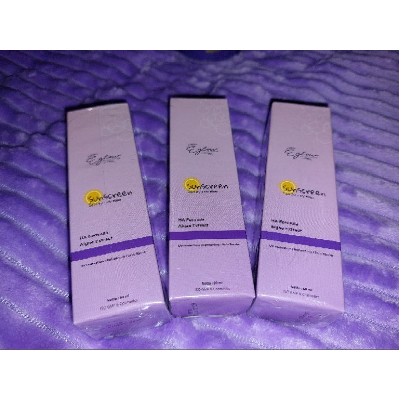 Jual Sunscreen EGlow Platinum Original | Shopee Indonesia
