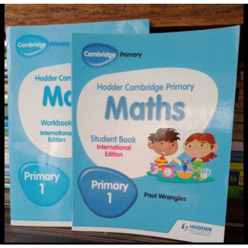 Jual Hodder Cambridge Primary Maths 1 Student book-Workbook.Original ...
