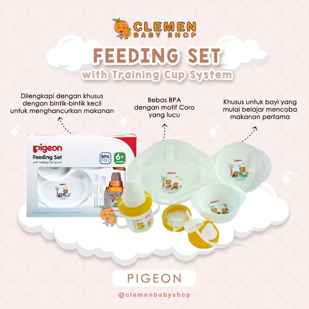 Jual Pigeon Feeding Set With Training Cup System (Perlengkapan Makan ...