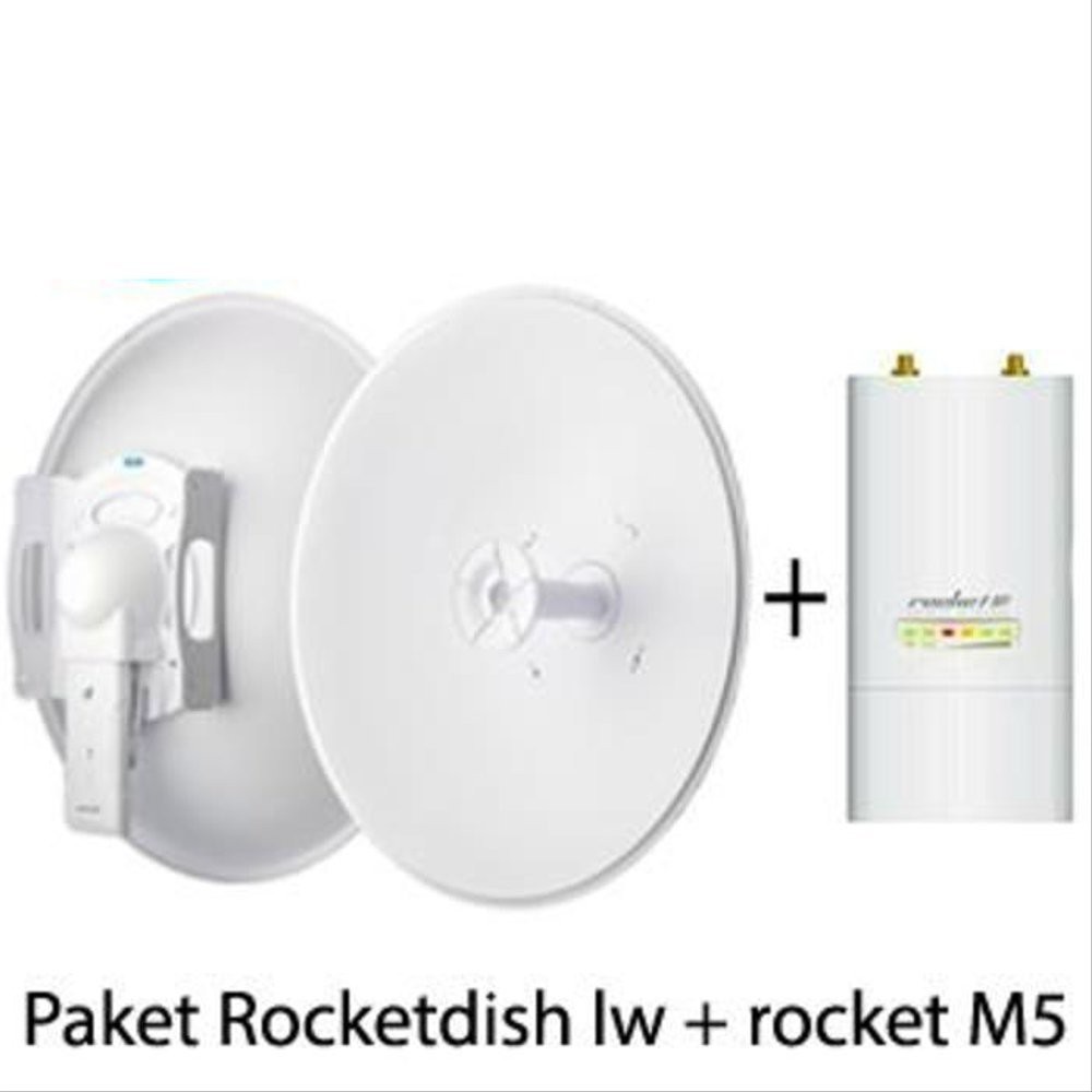 Jual Paket Hemat Ubiquiti Rocket M5 + RocketDish 5G30 LW | Shopee Indonesia