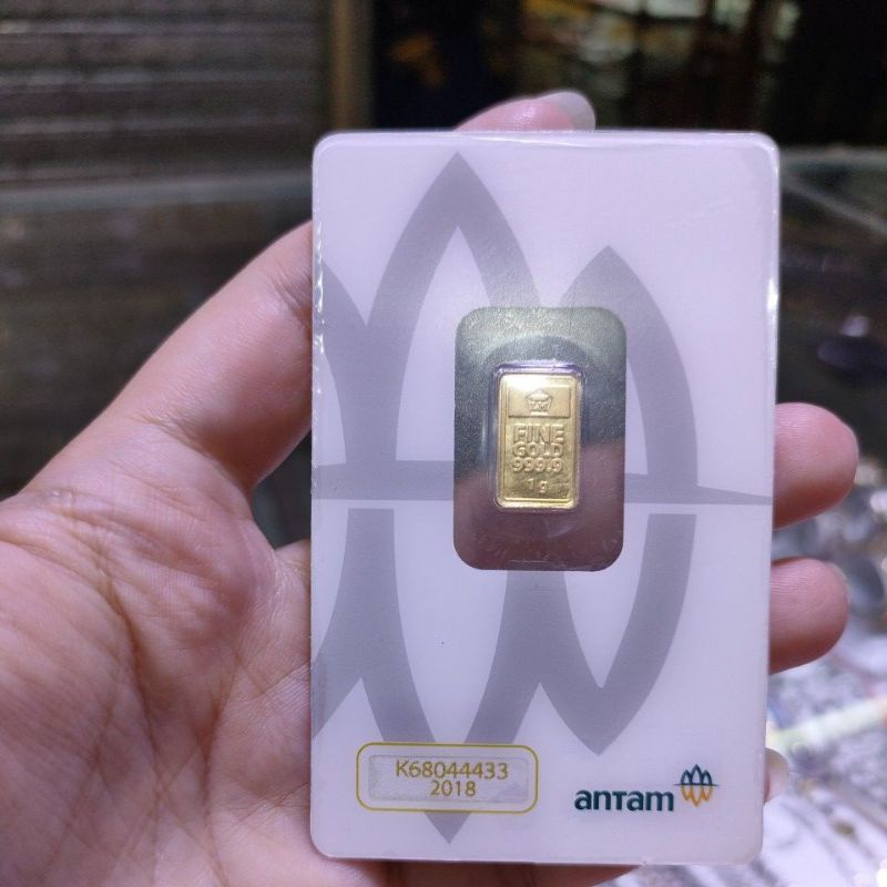 Jual logam mulia antam reivented 1gr | Shopee Indonesia