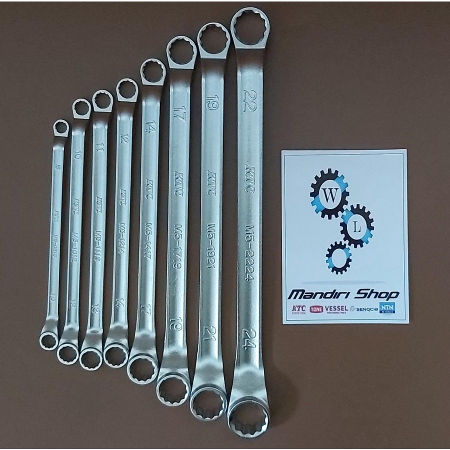 Jual PAKET KUNCI RING RING SET ISI 8 PC KTC | Shopee Indonesia