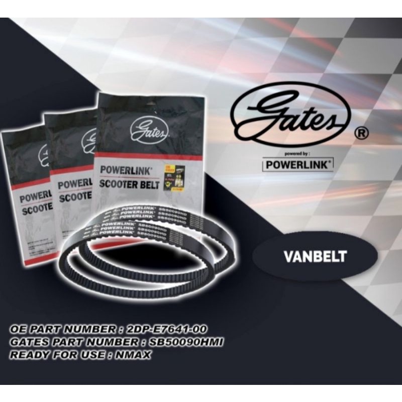 Jual VAN BELT GATES YAMAHA NMAX - Yamaha NMAX | Shopee Indonesia
