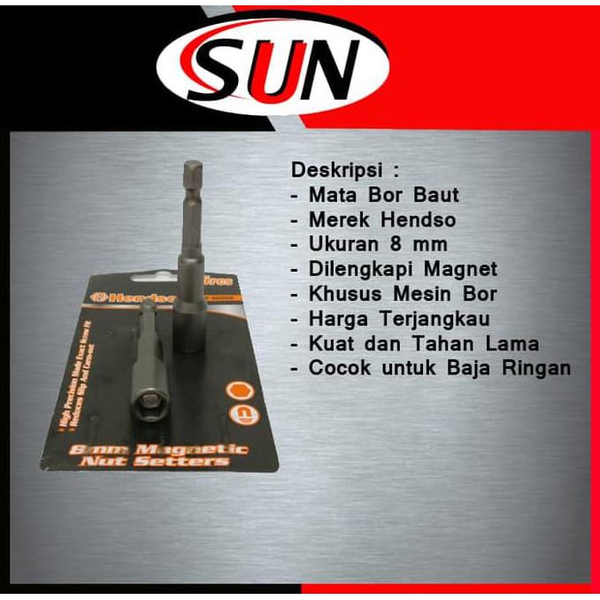 Jual Mata Bor Baja Ringan 8mm / Mata Bor Baut / Mata Bor | Shopee Indonesia