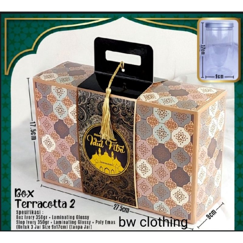 Jual Dus Lebaran - Box Lebaran - Packaging Lebaran Idul Fitri 3 jar ...