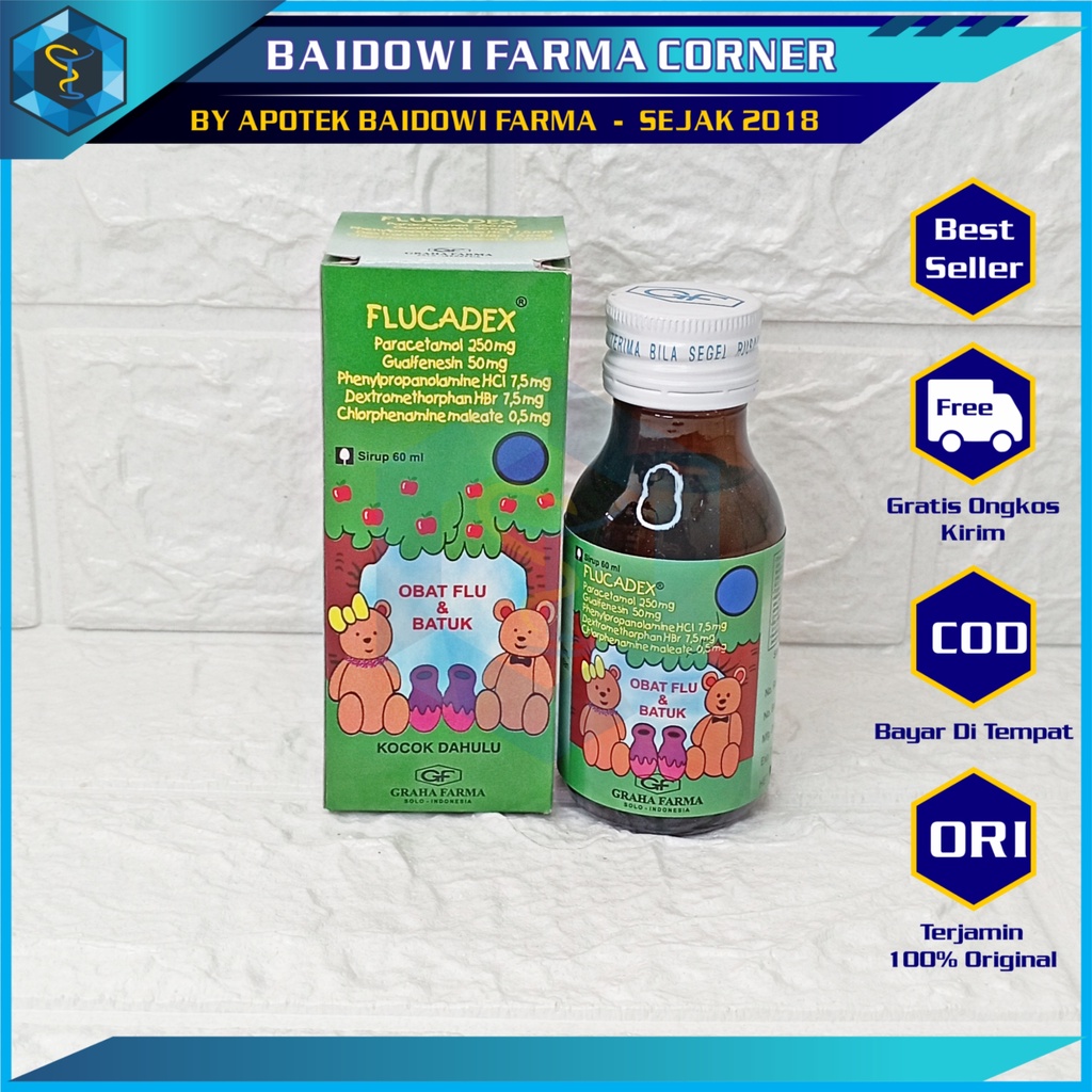 Jual FLUCADEX SYRUP 60 ML | Shopee Indonesia