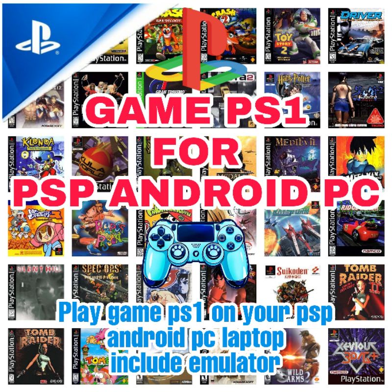 Jual Games ps1 psx playstation for psp android pc laptop | Shopee Indonesia
