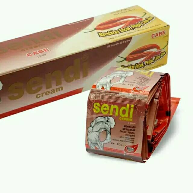 Jual SENDI CREAM BOROBUDUR 1 renteng isi 20 sachet AROMA CABE | Shopee ...