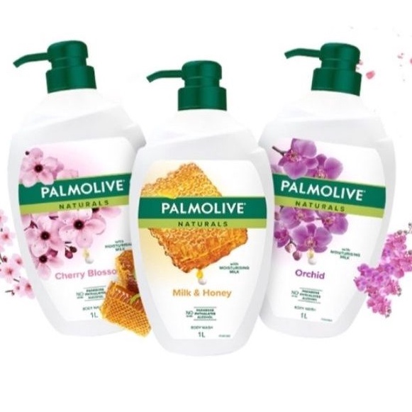 Jual (1liter) palmolive body wash botol | Shopee Indonesia