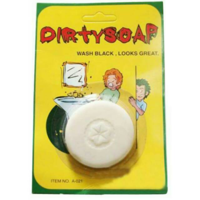 Jual DIRTY SOAP - sabun iseng unik 15gr diameter 41mm | Shopee Indonesia
