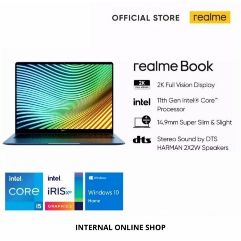 Jual Laptop Realme Book i3 8+256Gb | Shopee Indonesia