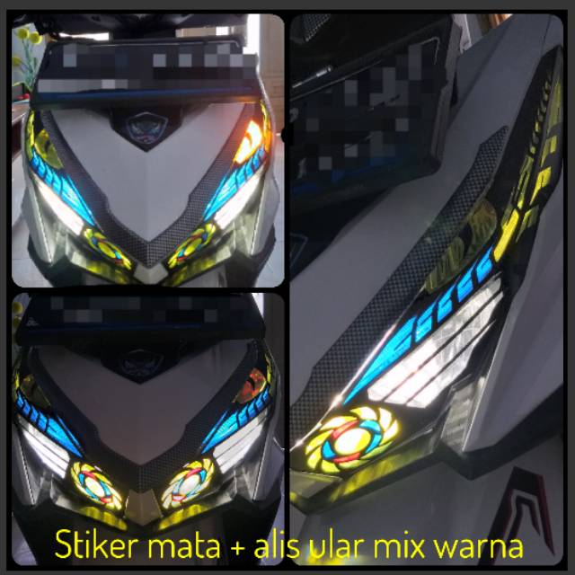 Jual Stiker mata motif proji dan alis motif sen ular | Shopee Indonesia